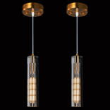 Mercer41 Conners 1 - Light Black/Rose Gold Single Pendant & Reviews | Wayfair